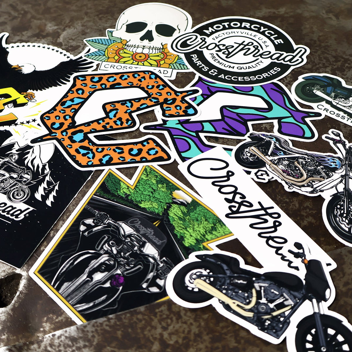 Swag! Stickers, Koozie, Lanyards, and more! – Crossthread Cycle