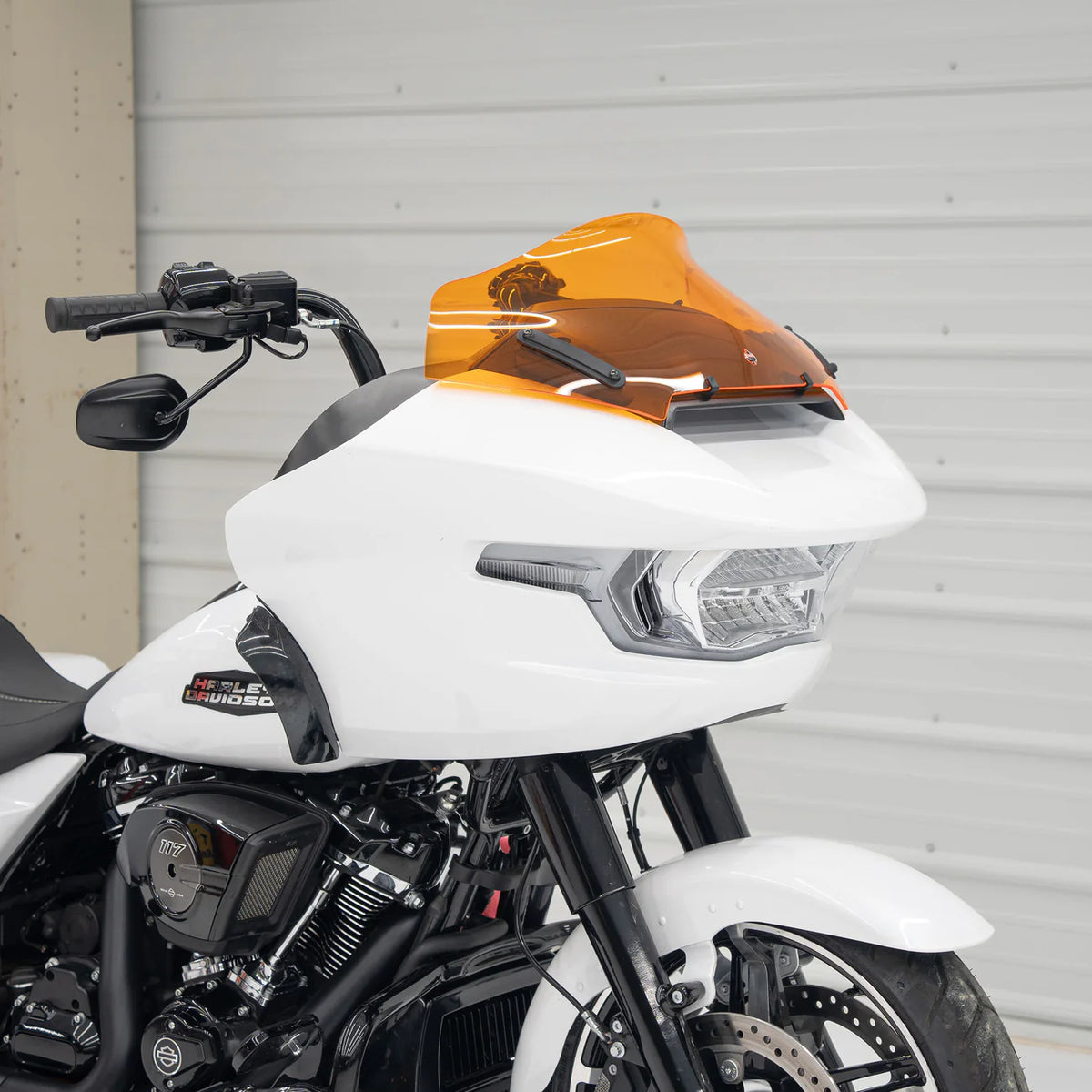 Klock Werks Kolor Flare® Windshield for Harley-Davidson® 2023.5-2025 R ...