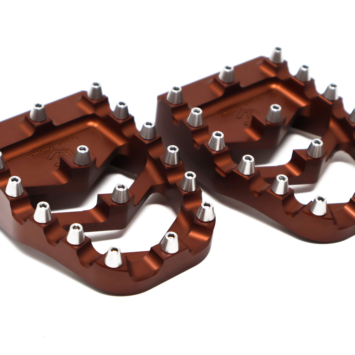 Spiked Arrow Pegs Bronze Anodize – Crossthread Cycle