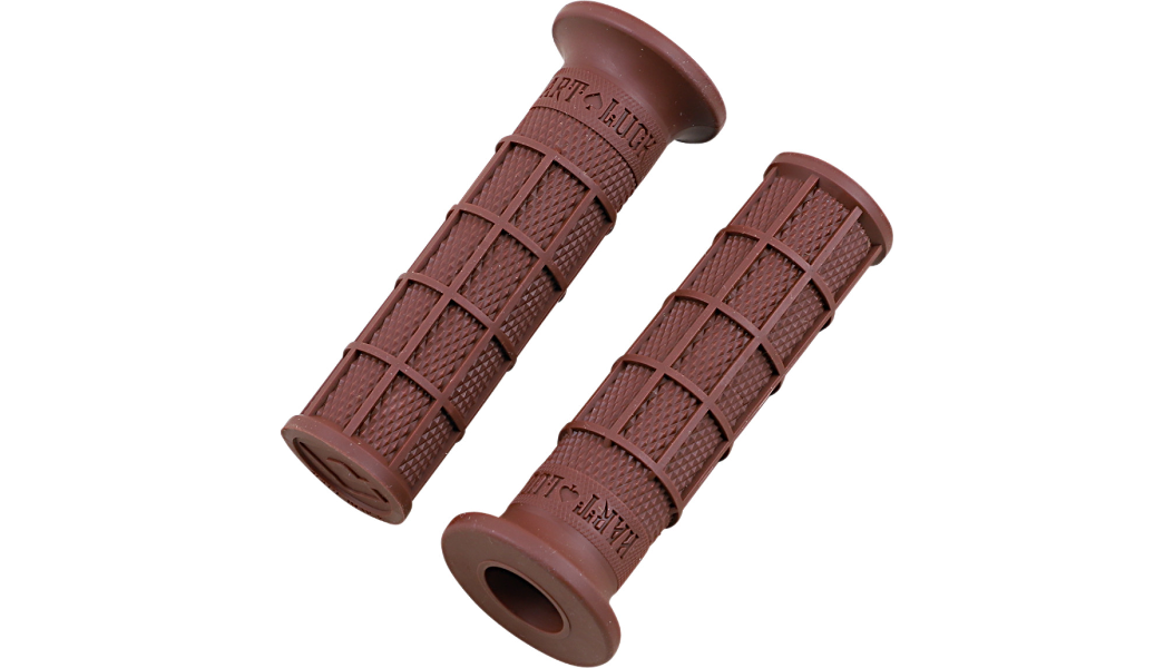 Odi Hart-Luck Signature Full-Waffle Slip-On Grips for V-Twin ...