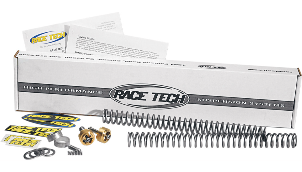 Race Tech Complete Front End Suspension Kits (39 mm) for Dyna and Spor ...