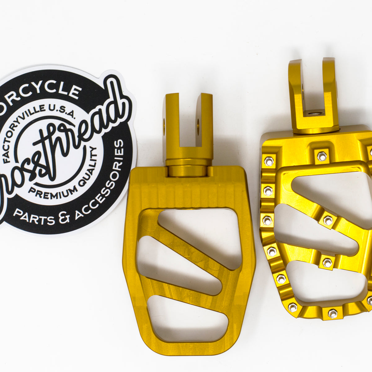 Crossthread Coffin Pegs Gold – Crossthread Cycle