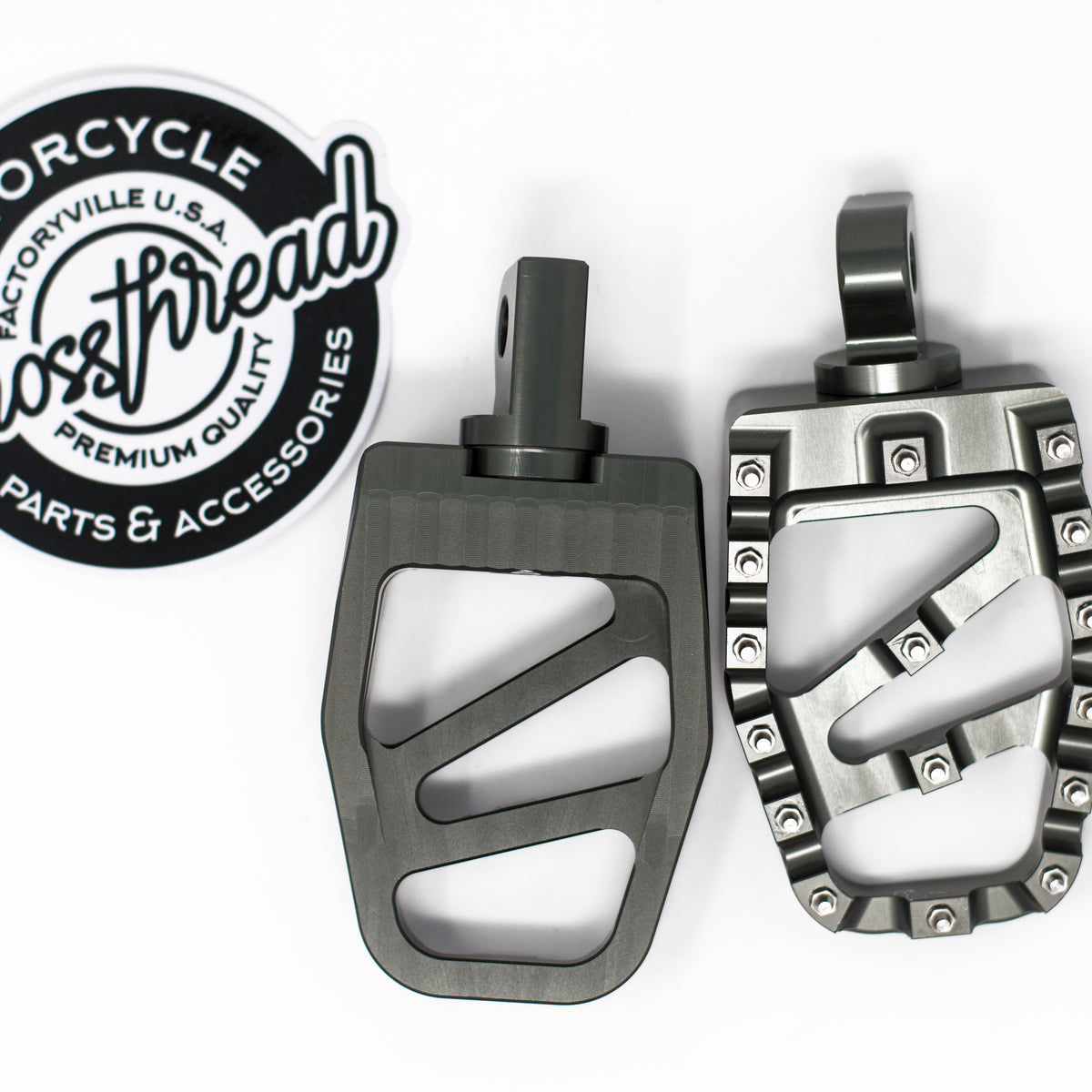 Crossthread Coffin Pegs Gunmetal – Crossthread Cycle